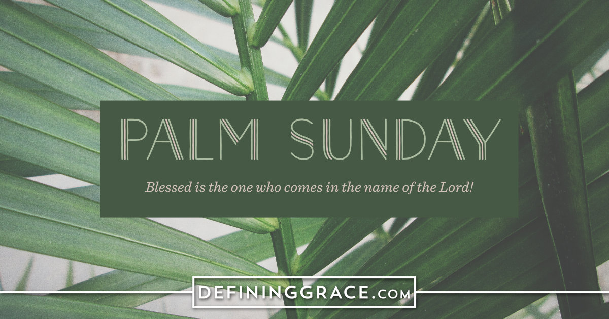 Holy Week Worship and Social Media Graphics - Defining Grace